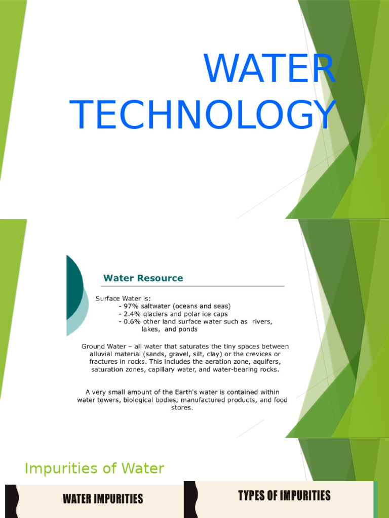 Unit 5-Water Technology | PDF