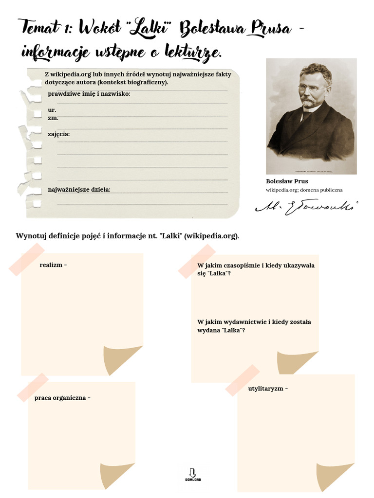 LALKA Karta Pracy | PDF