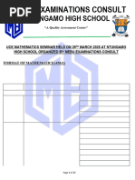 Mathematics Scenario Questions | PDF | Area | Cakes