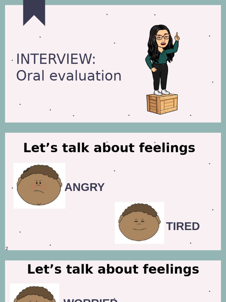 Feelings and Speaking Interview Guide | PDF