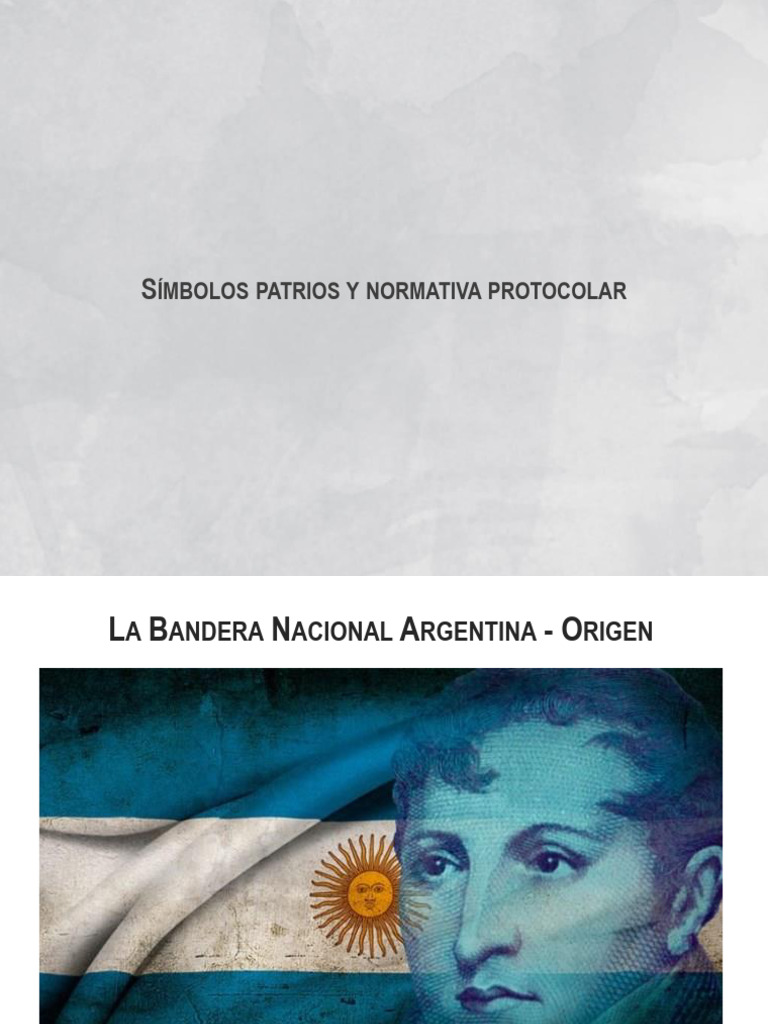 Simbolos Patrios y Normativa Protocolar | PDF | Símbolos nacionales ...