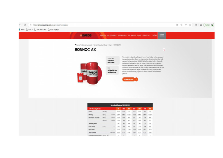 Eneos Bonnoc Ax 68 | PDF