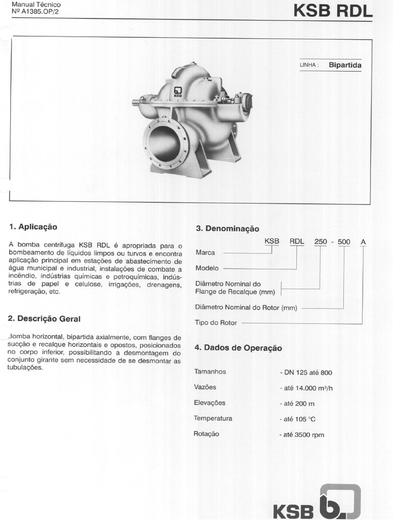 Bomba - RDL - Técnico 113pg | PDF