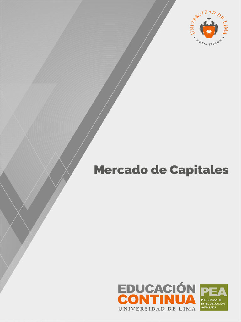 folleto_a4-mercadocapitalespea-mar2017 (1) (2) | PDF | Bolsa | Inversiones