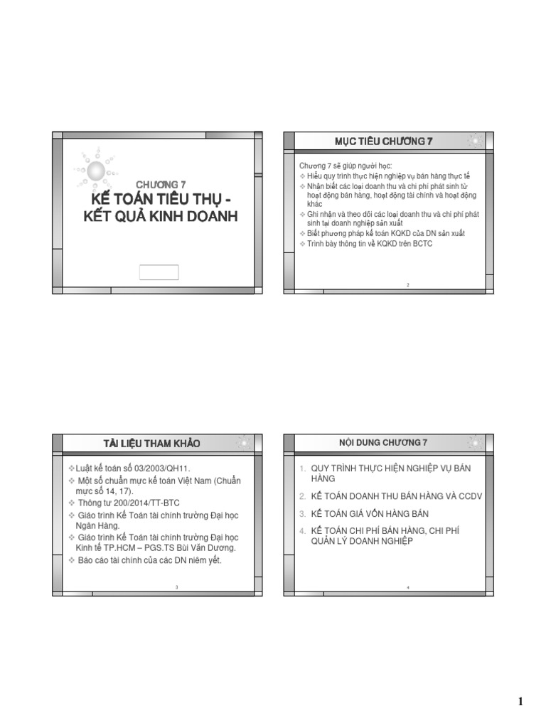 C5-KT Xac Dinh Ket Qua Kinh Doanh | PDF