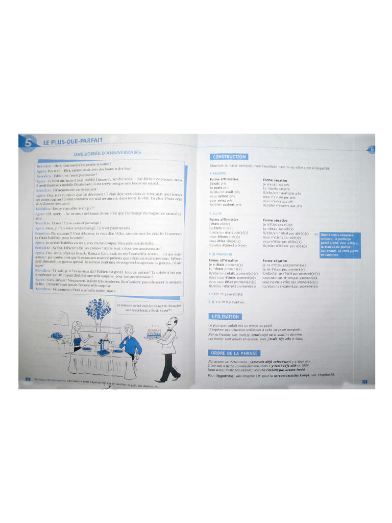 Grammaire en Dialogue Plus Que Parfait | PDF