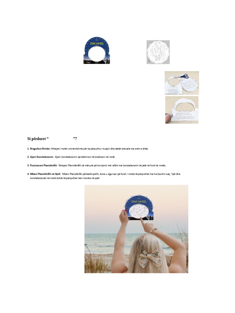 Planisphere Instructions SRA | PDF