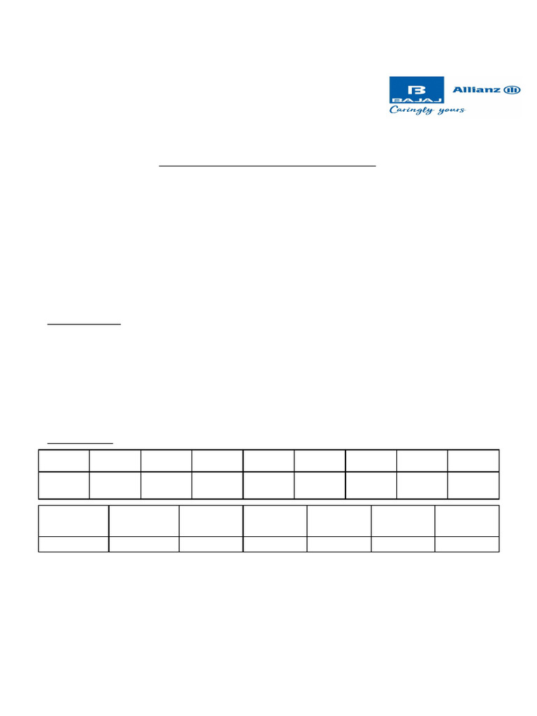 Bajaj Allianz Two-Wheeler Policy Details | PDF | Deductible | Insurance