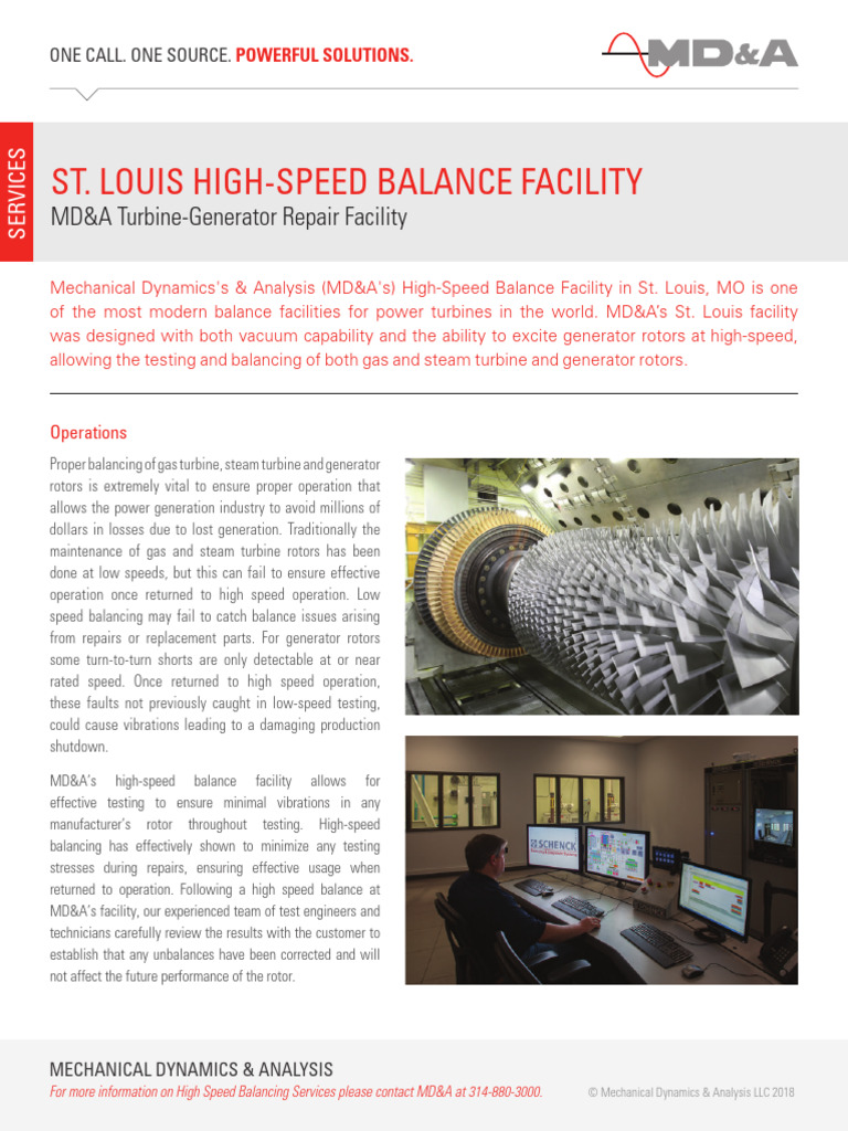 High Speed Balancing 04-11-19 | PDF | Turbine | Electric Generator