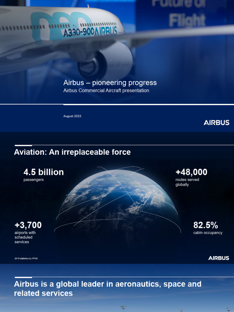 Airbus Commercial Aircraft Overview 2023 | PDF | Airbus | Airlines
