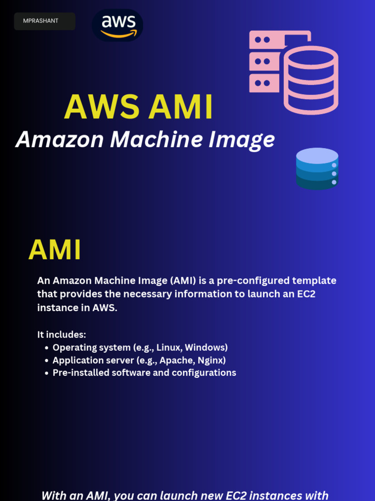 Understanding AWS AMIs and Their Types | PDF | Amazon Web Services ...