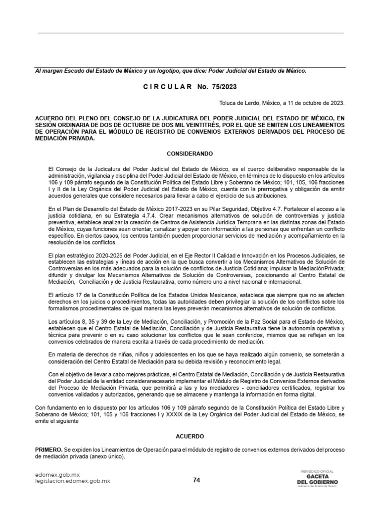 Modulo 7 Lectura 4 | PDF | Mediación | México