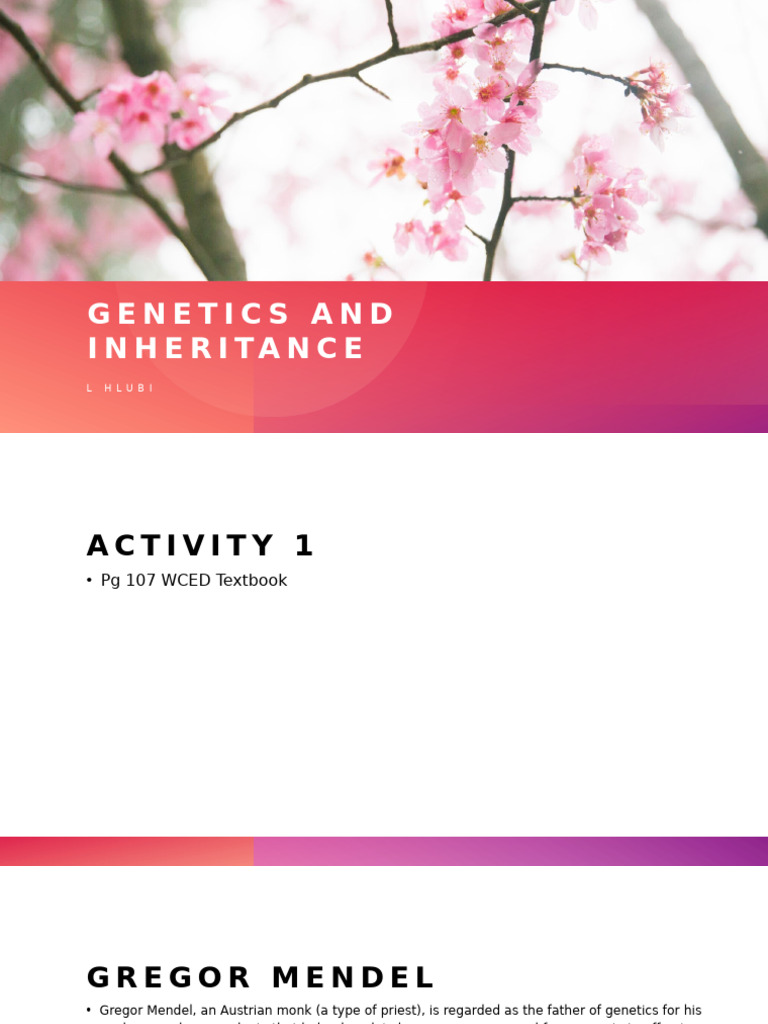 Genetics and Inheritance | PDF | Dominance (Genetics) | Zygosity