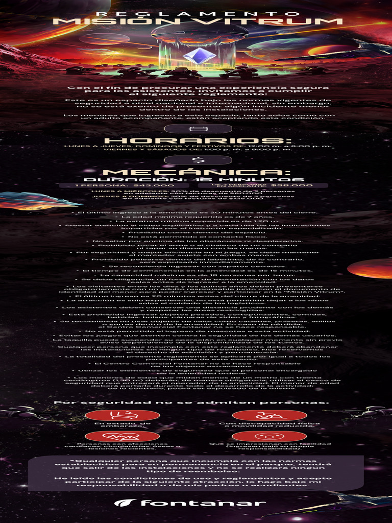 Reglamento Mision-Vitrum | PDF