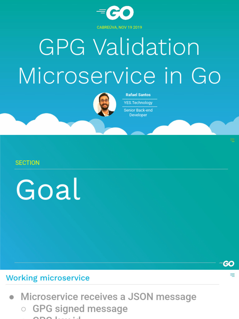 GPG Validation in Golang | PDF | Software | Software Engineering
