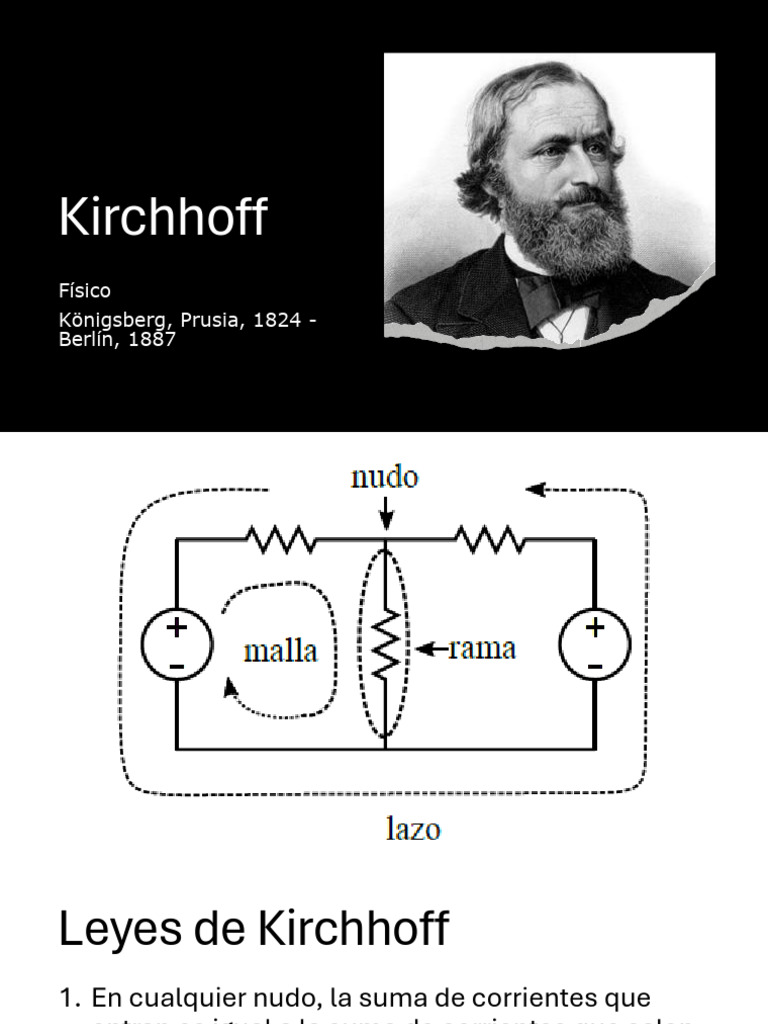 Leyes de Kirchhoff y Método de Maxwell | PDF