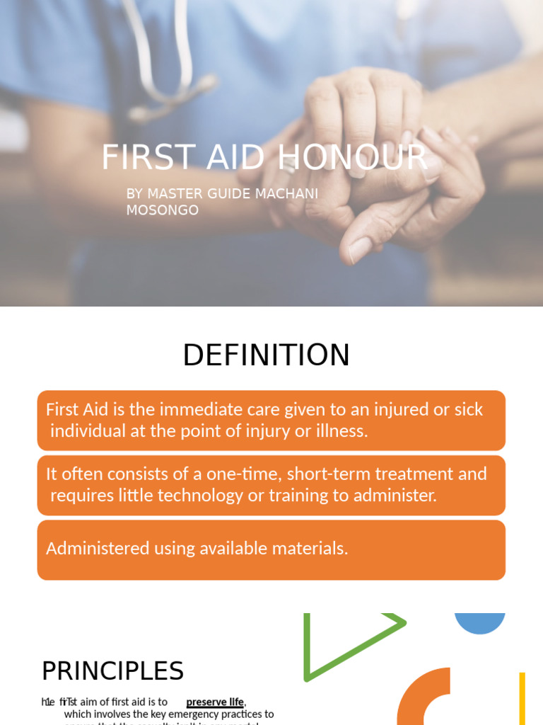 First Aid Principles and Emergency Response | PDF | Burn | First Aid