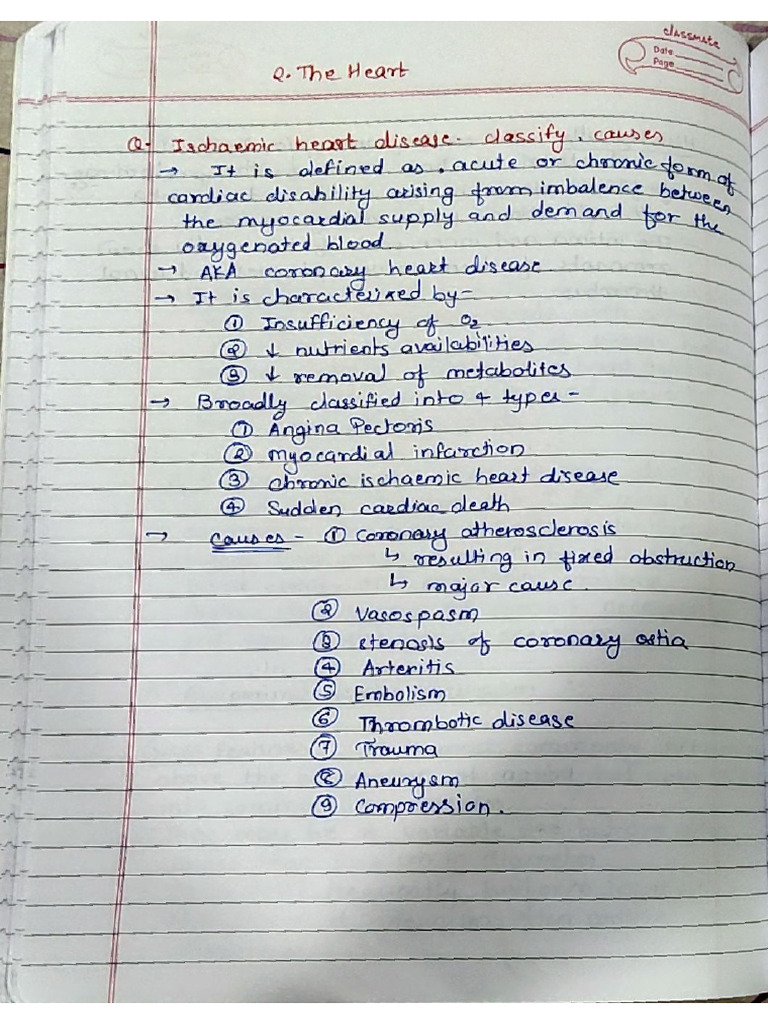 Patho 2 - Heart | PDF