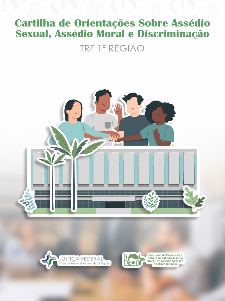 TRF1 - Cartilha - Orienta - Es - Ass - Dio | PDF | Gestão de recursos humanos | Assédio sexual