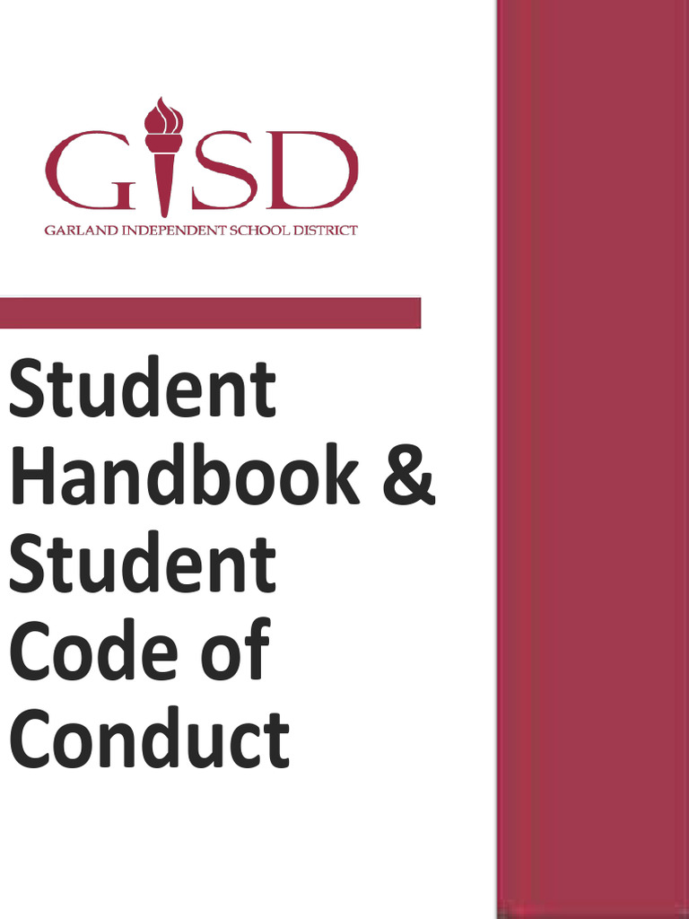 Garland ISD Student Handbook 2024-2025 | PDF | Child Abuse
