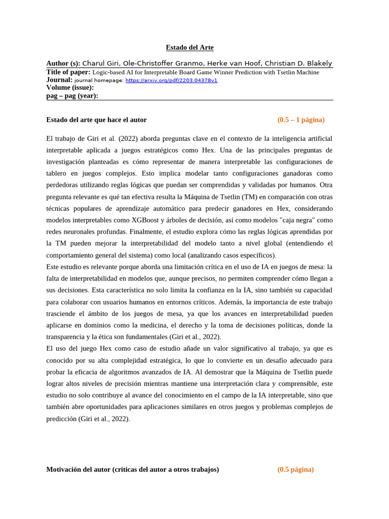 Logic-Based AI For Interpretable Board Game Winner Prediction With ...