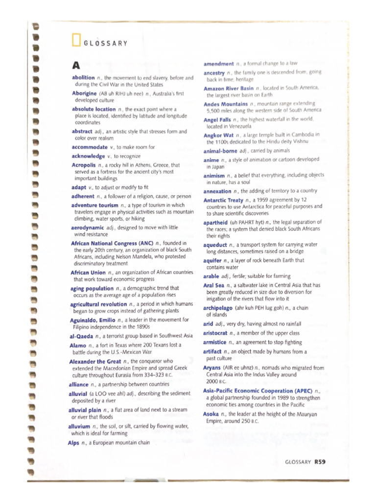 WG Book Glossary R59-R77 | PDF