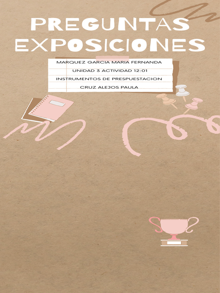 Preguntas Exposiciones | PDF