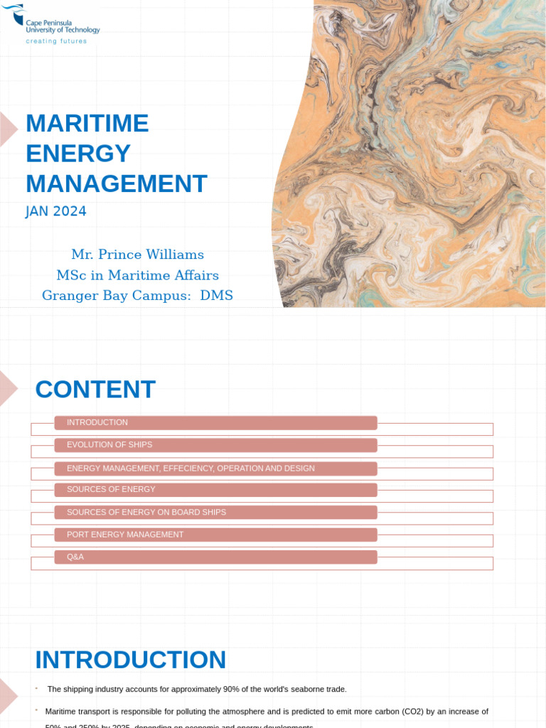 Maritime Energy Management | PDF | Marine Propulsion | Fuel Oil