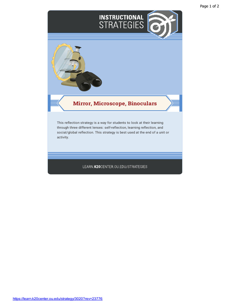 Mirror Microscope Binoculars | PDF | Cognition