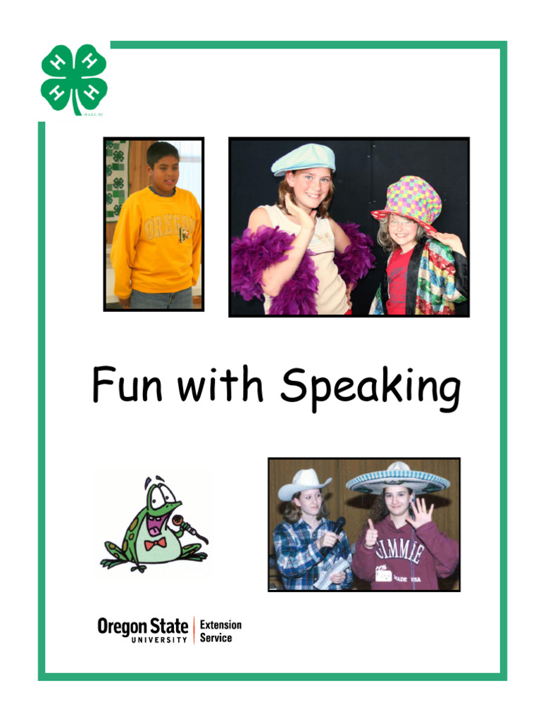 Engaging Group Speaking Activities | PDF | Emotions
