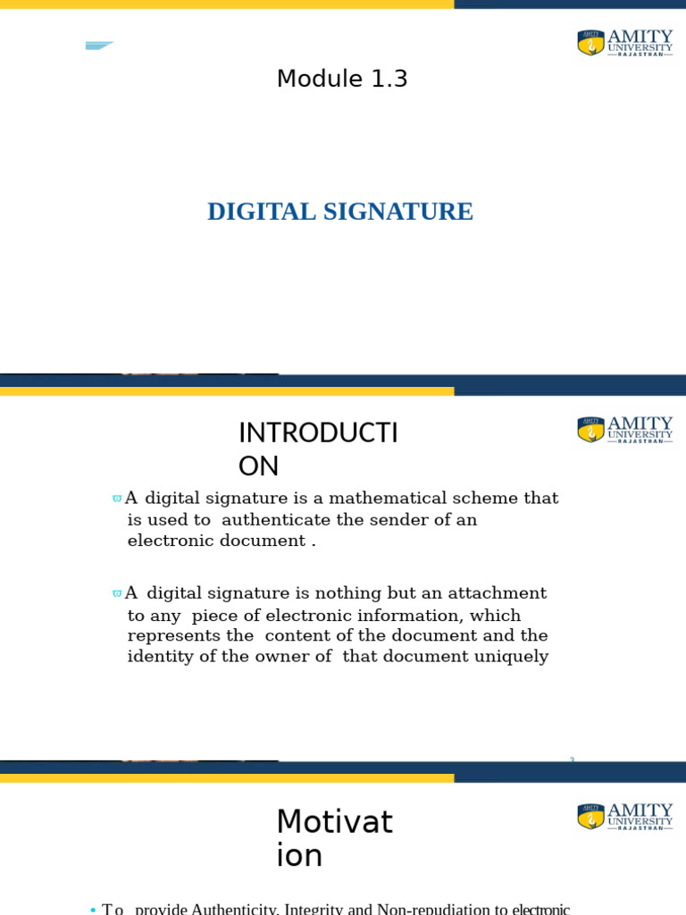Module 1.3 | PDF | Public Key Cryptography | Military Communications