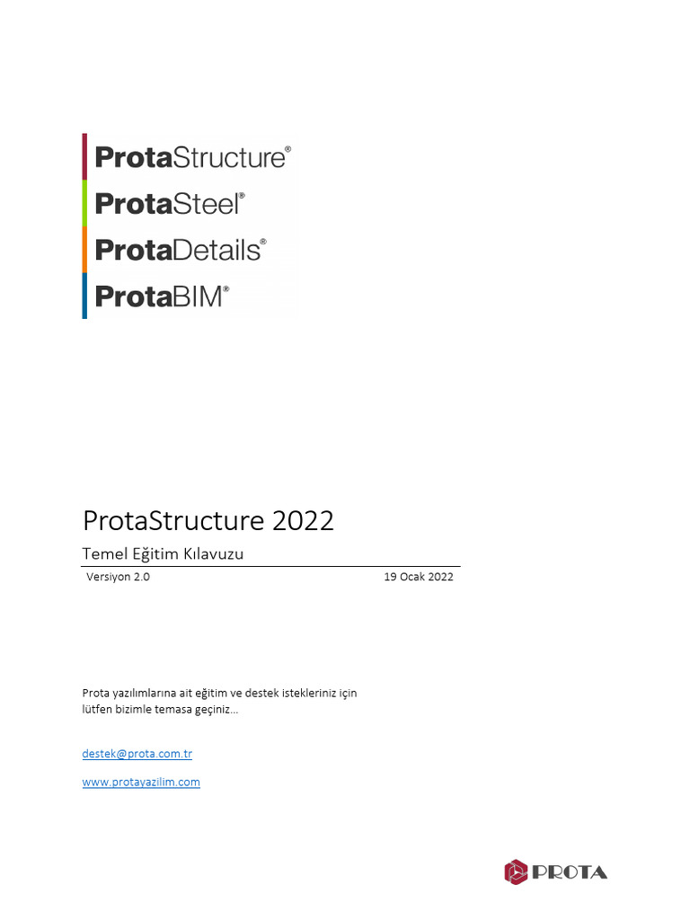 Protastructure 2022 Temel Egitim Kilavuzu | PDF