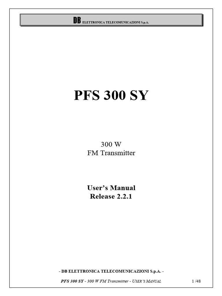PFS300SY R21 2 1.doc - MANUAL-Esquemas-PFS300SY-R21-2-1 | PDF | Amplifier | Power Supply