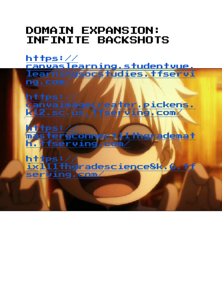 Domain Expansion - Infinite Backshots | PDF