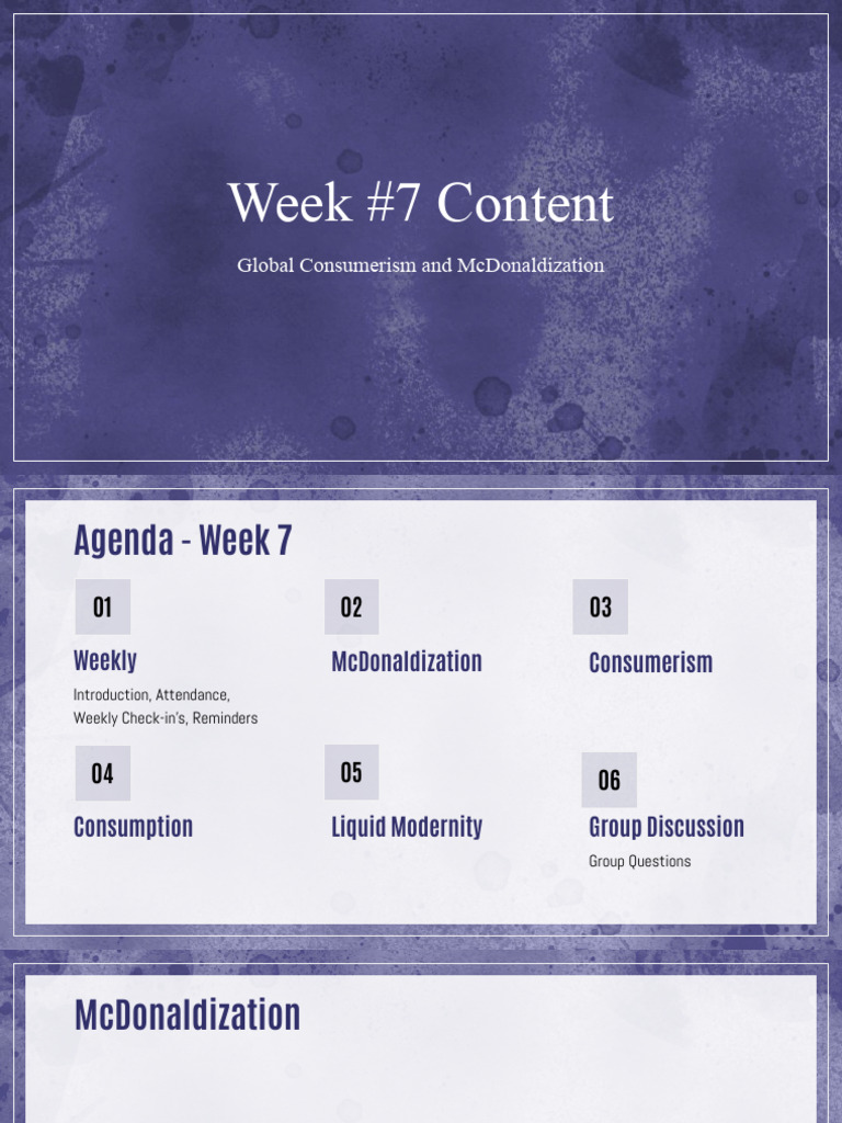 SOCY227 Slides - March 5th | PDF | Consumerism | Economies