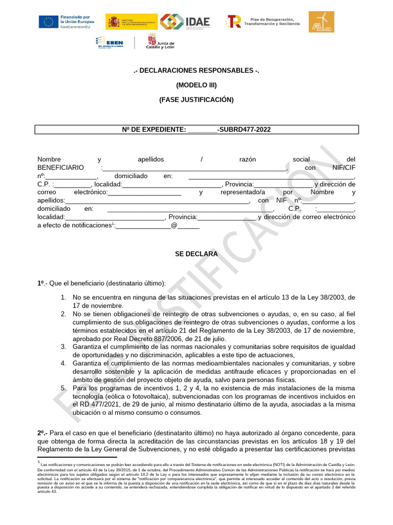 0.0.2. Modelo III-2024 - Decas - Bene - (Def) | PDF | Energía renovable ...