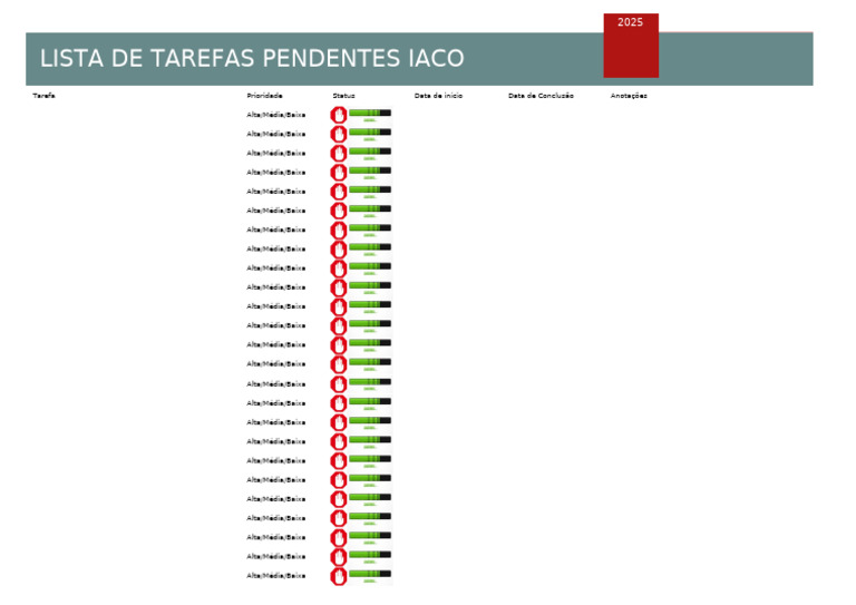 tarefas Iaco | PDF