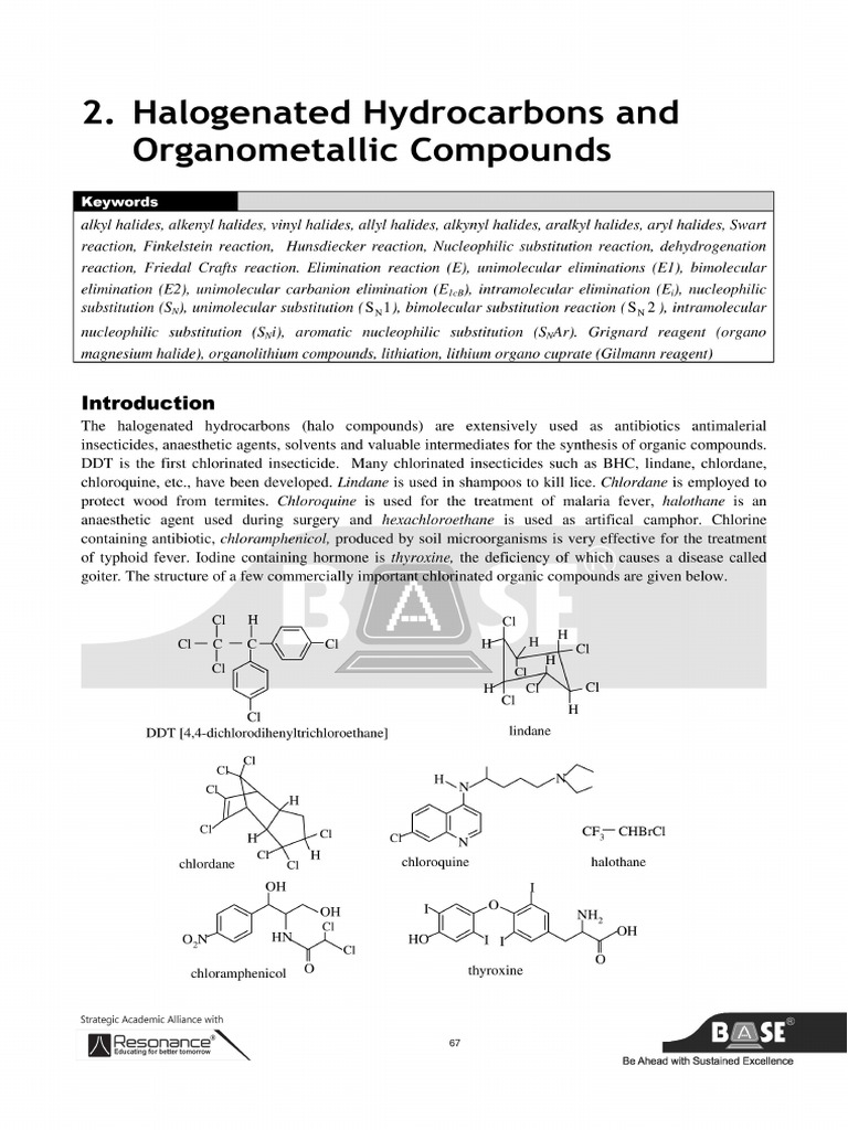Halogenated Compounds | PDF