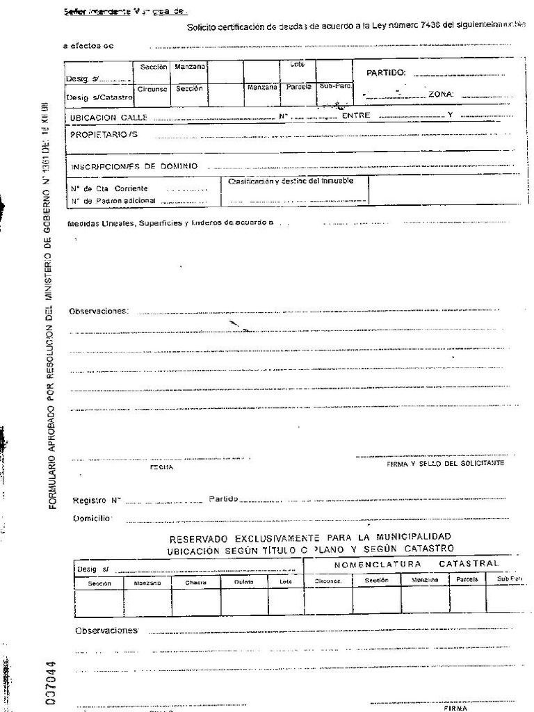 Modelo Certificado Abl Imprimir | PDF
