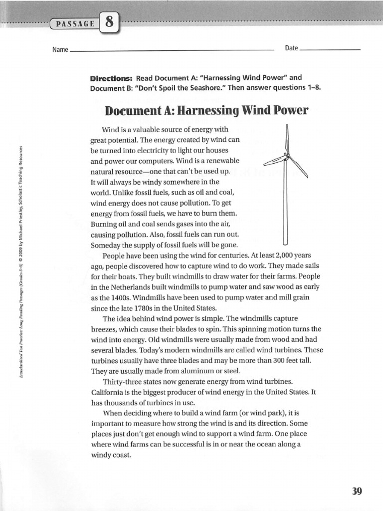 8 Harnessing Wind Power | PDF