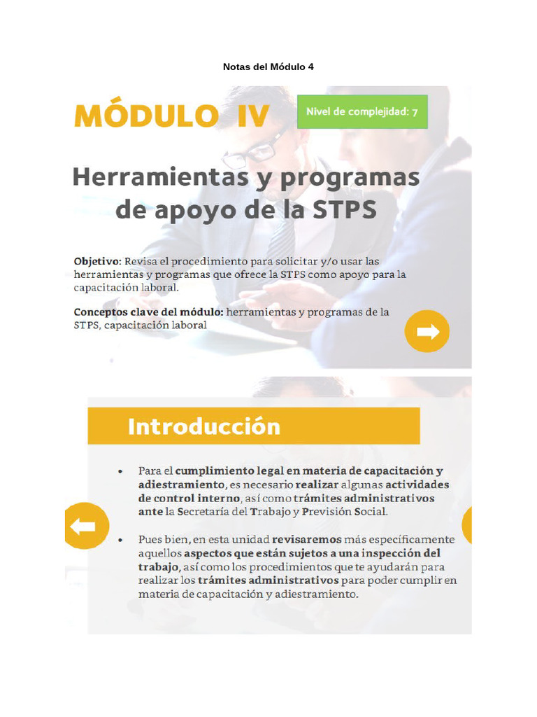 Notas del Módulo 4 (1) | PDF