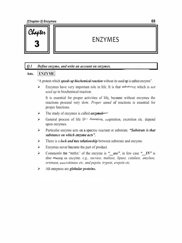 Chapter 3 Biology Notes 11th Class Long | PDF
