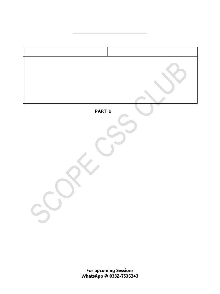 Political Science Paper-2 | PDF | Zulfikar Ali Bhutto | Government