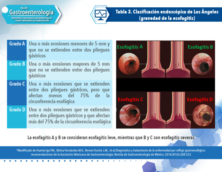 Clasificación de Los Ángeles en esofagitis | PDF