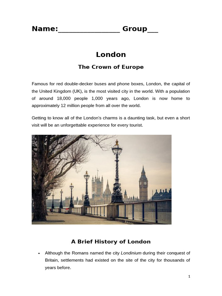London Text 6ZX5FBH733QDNBFGQ64YHAAFJ88TAN | PDF | London | Monarchy Of ...