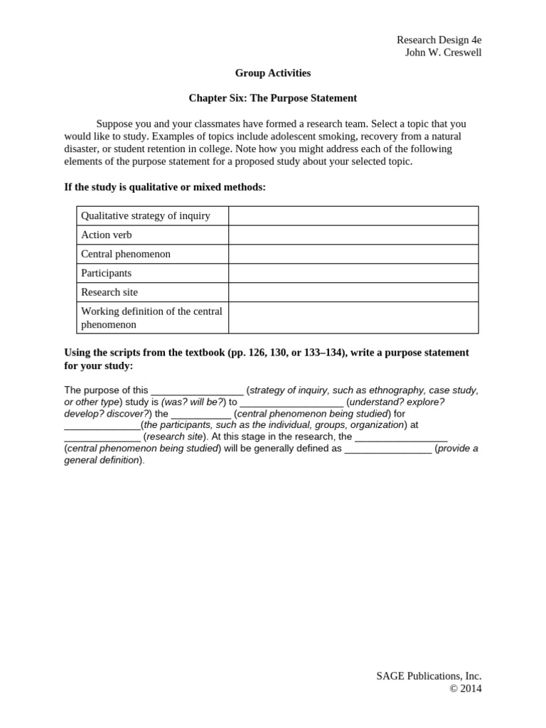 CH 6 Group Activities - 1 | PDF