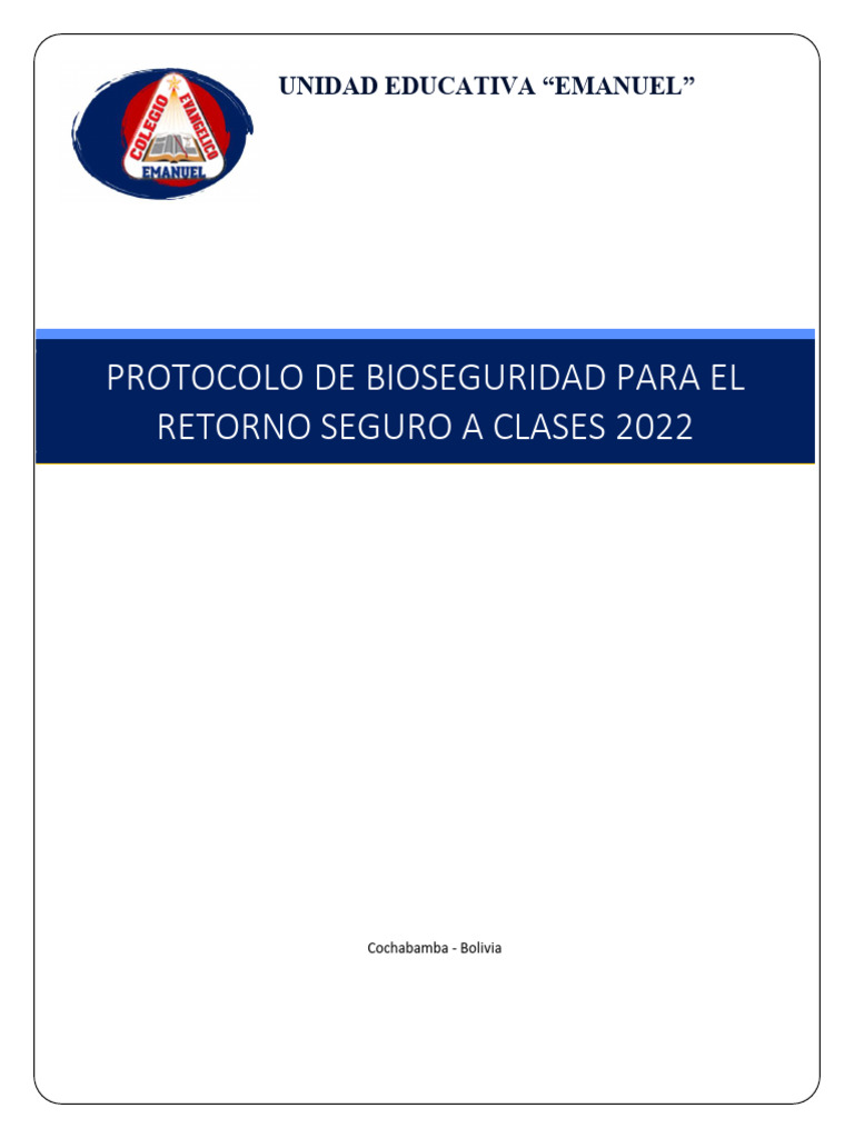 Protocolo de Bioseguridad | PDF | Lavado de manos | Medicina