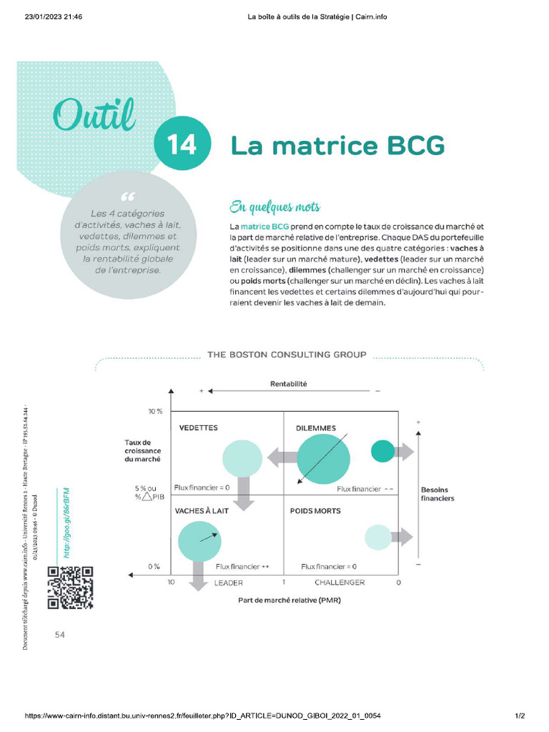 3 - Matrice BCG | PDF