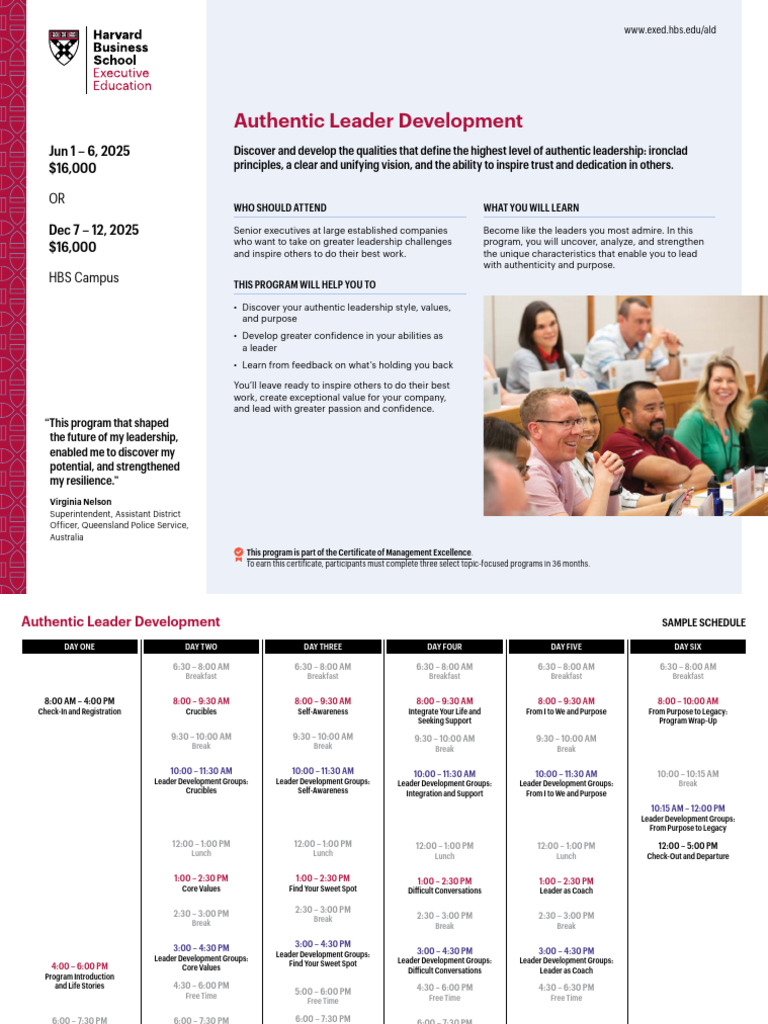 Authentic Leader Development Brochure | PDF | Discrimination | Social ...