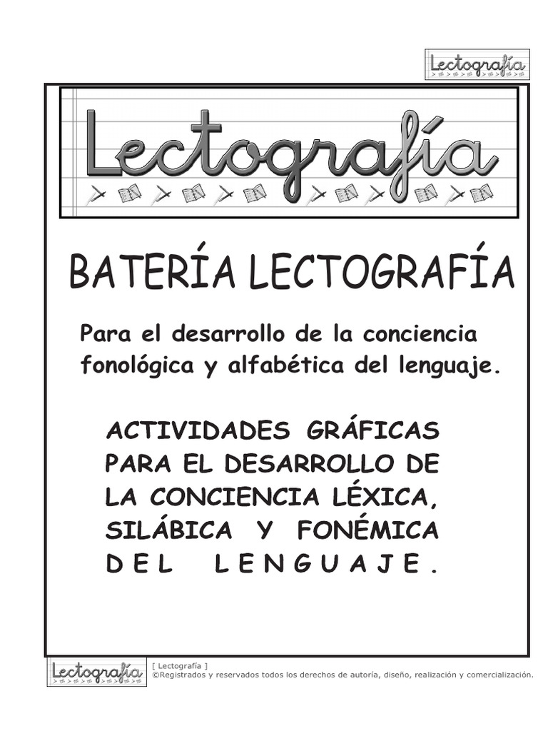 Ejercicios de Rima para Lectografía | PDF